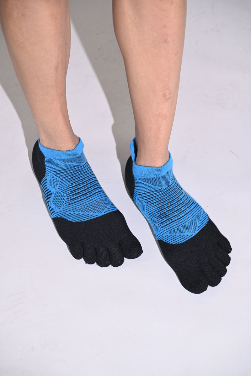 Five Finger Toe Socks - Blue – ENDURACE
